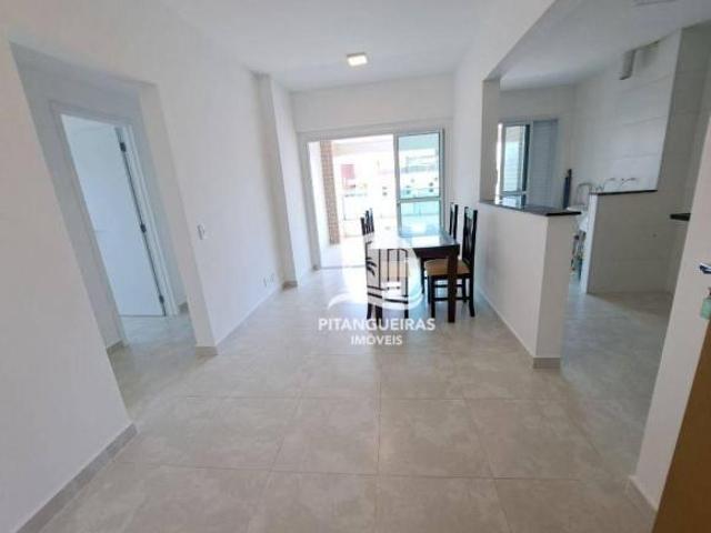 Apartamento novo com 3 dormitórios sendo 1 suíte, 2 quadras da Praia das Astúrias no Guarujá