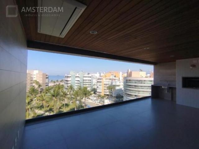 Apartamento novo com vista ao mar, à venda no M8 na Riviera, 3 suítes, 2 vagas, com 137,52 m²