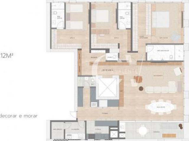 Apartamento novo de 3 suítes e 212 m² privativos, com 4 vagas, no Ecoville