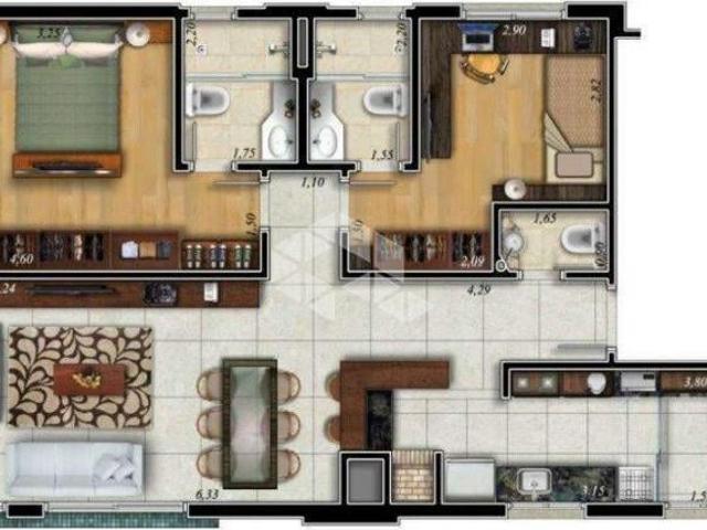 Apartamento NOVO de 90,31 m², próximo ao novo Grêmio Náutico União, PETRÓPOLIS