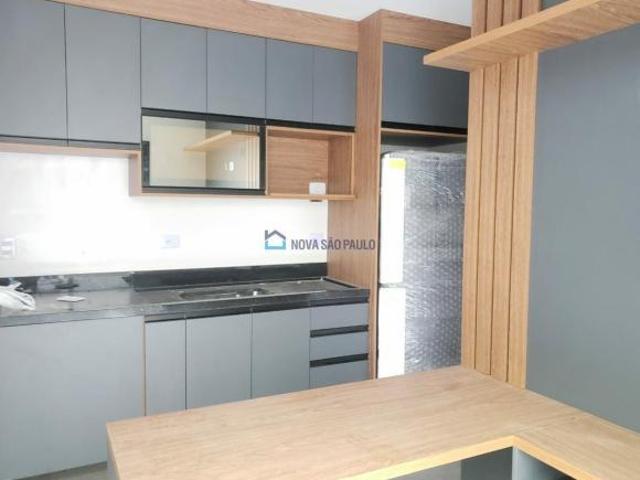 Apartamento novo decorado à venda no Jabaquara com 1 quarto