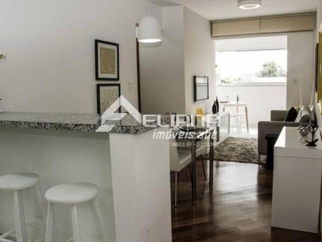 Apartamento novo decorado 60 m² Sacada grill 1 vaga Campestre
