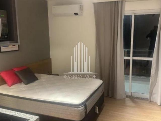 Apartamento Novo e Mobiliado na Vila Buarque 1 Quarto, 1 Banheiro, 30m² Com Sacada e Ar Condicio