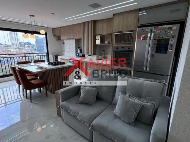 Apartamento Novo e Mobiliado à venda ao Lado do Metrô Vila Matilde, 1 quarto, 1 vaga, 39m2