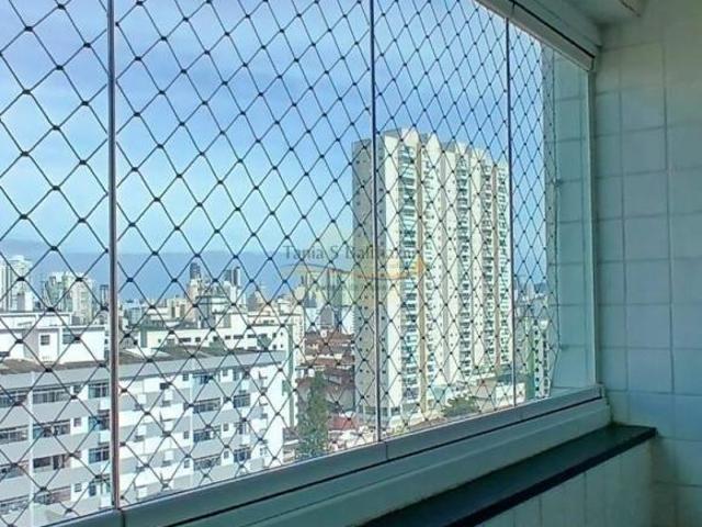 Apartamento Novo, Frente, Lazer. Bairro Campo Grande, em Santos/SP