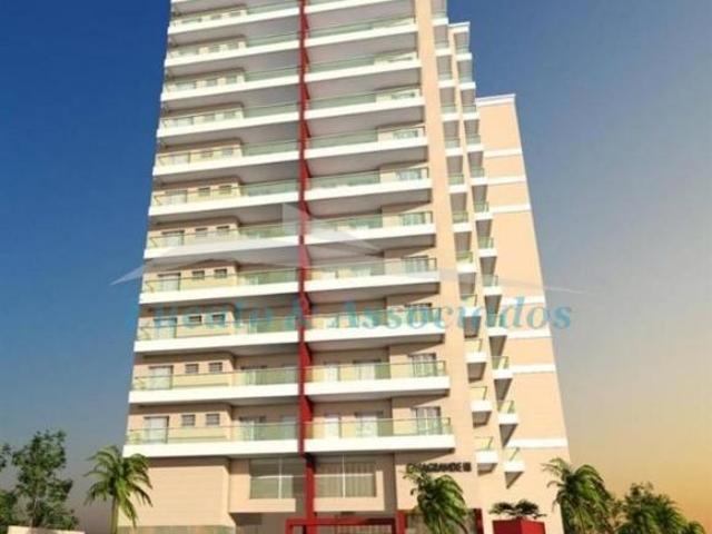 Apartamento novo para venda na Vila Caiçara em Praia Grande SP 3 dormitórios sendo 1 suíte, sala, co