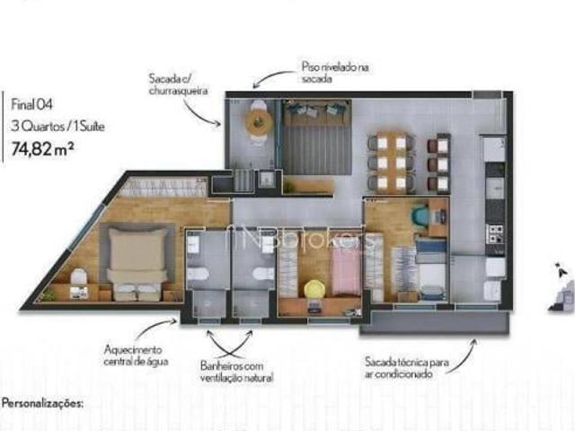APARTAMENTO NOVO PRONTO PRA MORAR