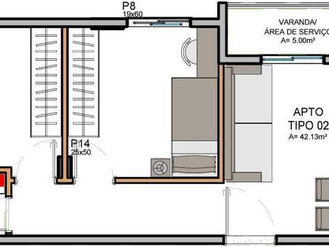 Apartamento novo próximo ao metrô São Judas