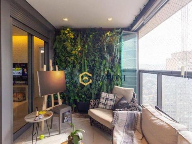 Apartamento novo reformado em andar alto à venda com 87m² em Alphaville no Condomínio Level SP