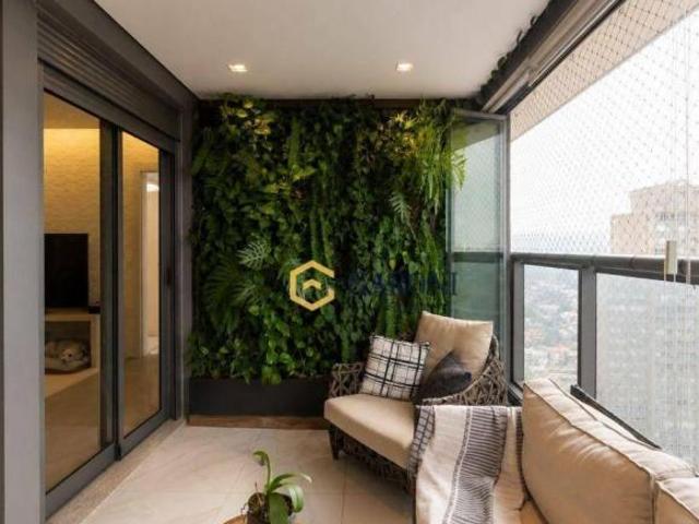 Apartamento novo reformado em andar alto à venda com 95m² em Alphaville no Condomínio Level SP