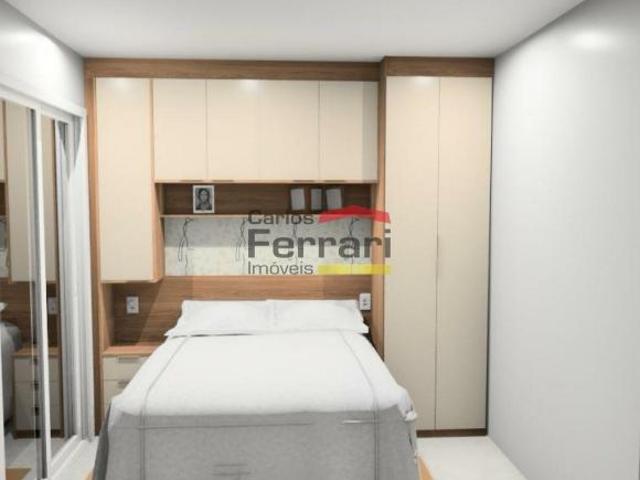 Apartamento novo, semi mobiliado, no Horto Florestal, 2 dormitórios, 1 vaga, 45 m2
