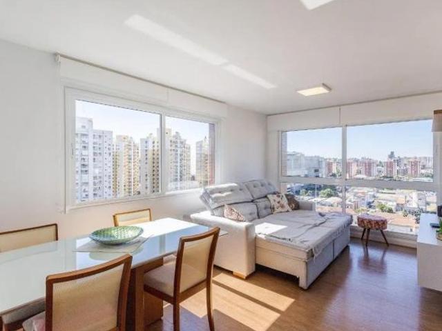 Apartamento novo semimobiliado 3 dorm, 2 suítes, andar alto, no Passo D' areia