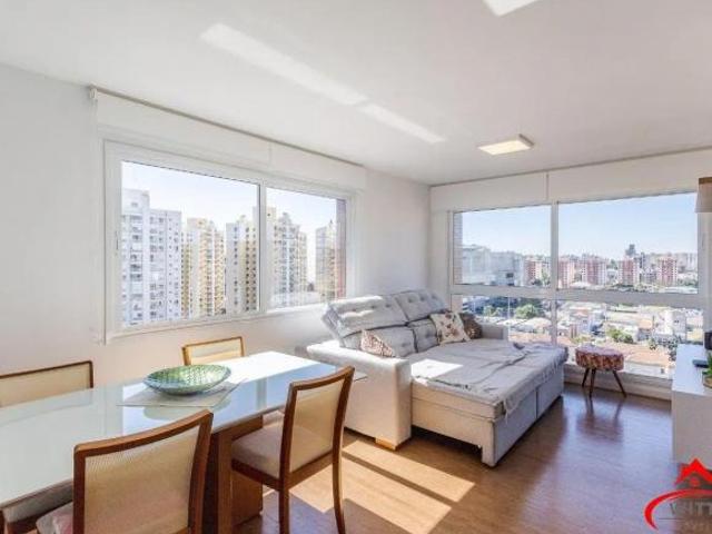 Apartamento novo semimobiliado 3 dorm, 2 suítes, andar alto, no Passo D&apos areia