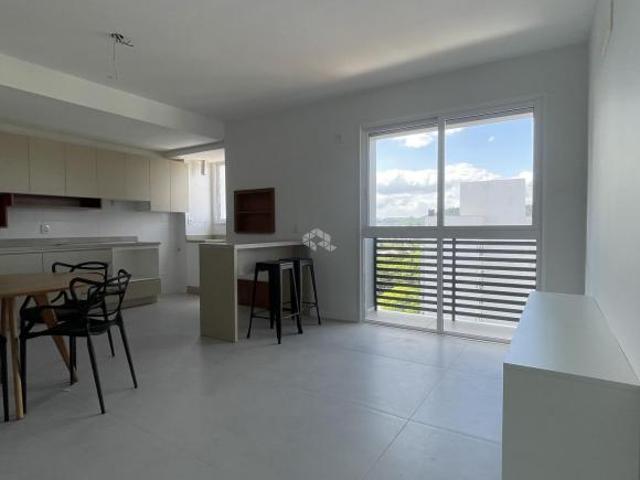 Apartamento novo, semimobiliado, 1 dormitório, no Centro da cidade!