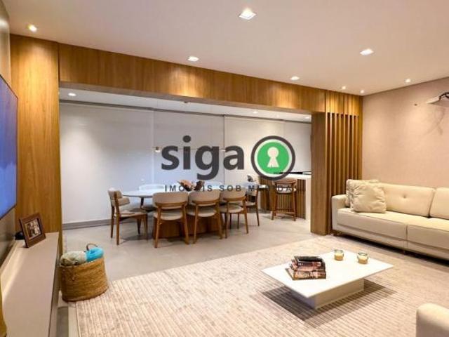 Apartamento Novo Sky Park 125 m² Tatuapé Mobiliado e Decorado
