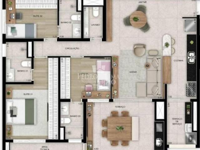 Apartamento novo, Tatuapé, 70m2, 2 dorms sendo 1 suíte, varanda gourmet e 1 vaga de garagem