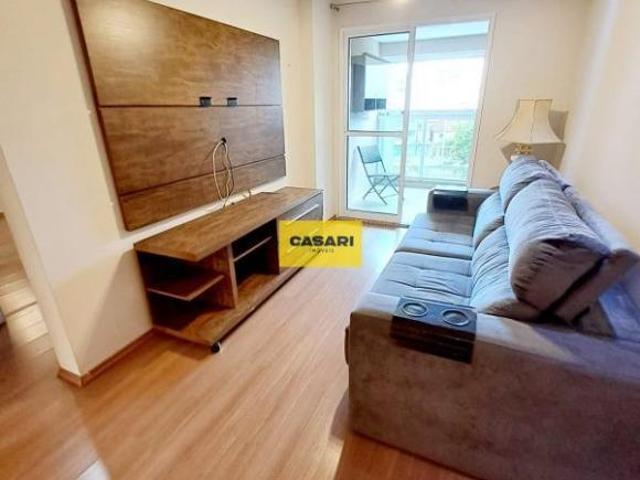 Apartamento novo, VAGO, 3 quartos, suite, varanda gourmet, 2 vagas fixas + depósito 84m2 Santo A