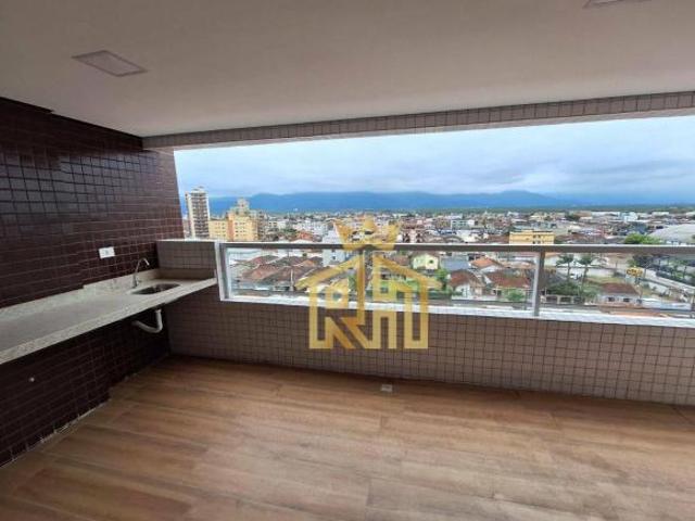 Apartamento com 2 dormitórios à venda, 91 m² por R$ 575.000,00 Tupi Praia Grande/SP