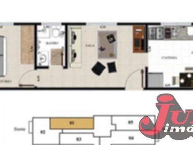 APARTAMENTO NOVO 1 DORMITÓRIO 1 VAGA RUDGE RAMOS SBC