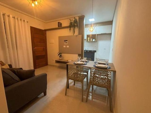 Apartamento novo | 1 quarto I Quintal privativo | 4 min metrô Parada Inglesa só 235000