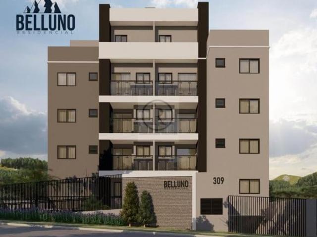 Apartamento novo, 2 dormitórios, sendo 1 suíte. 1 vaga de garagem demarcada, sacada com churrasqueir