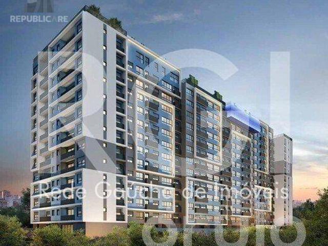 Apartamento novo, 2 quartos, suite, churrasqueira, lavabo, 1 vaga, na cidade b