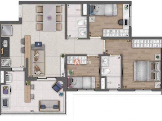 Apartamento Novo 3 Quartos Mirã Butantã Butantã/SP