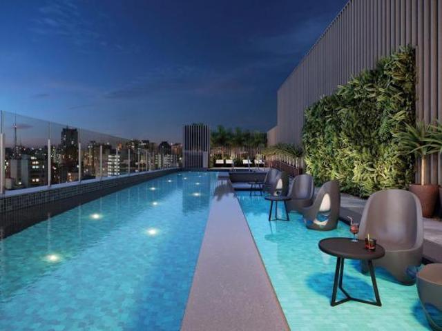 Apartamento NR 100% Mobiliado, com moveis e eletroeletrônico,30,56 m², Pinheiros