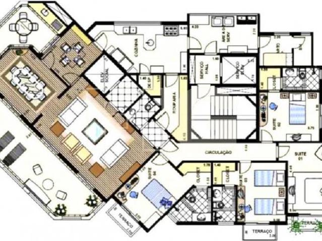APARTAMENTO PANAMBY Venda 260 m² 4 Suítes 4 Vagas