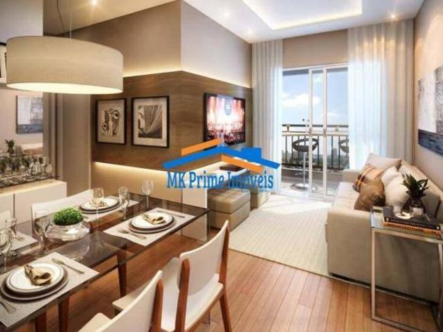 Apartamento padrão, 60m², 2 Quartos, 1 Vaga Cond. Square Carapicuíba/SP