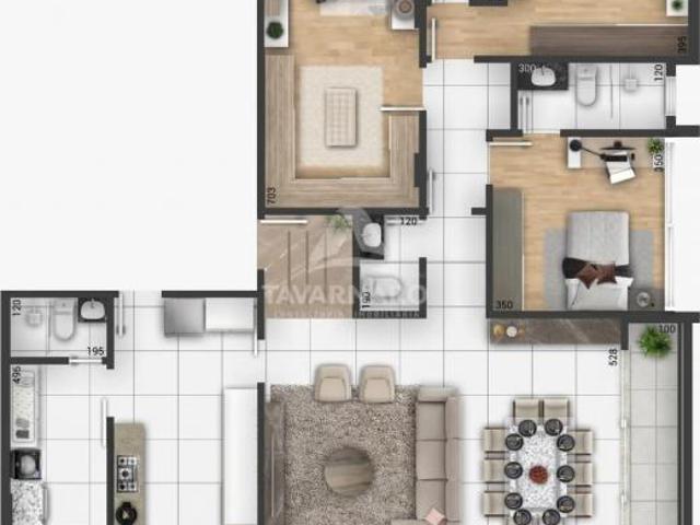 Apartamento Padrão em Ponta Grossa