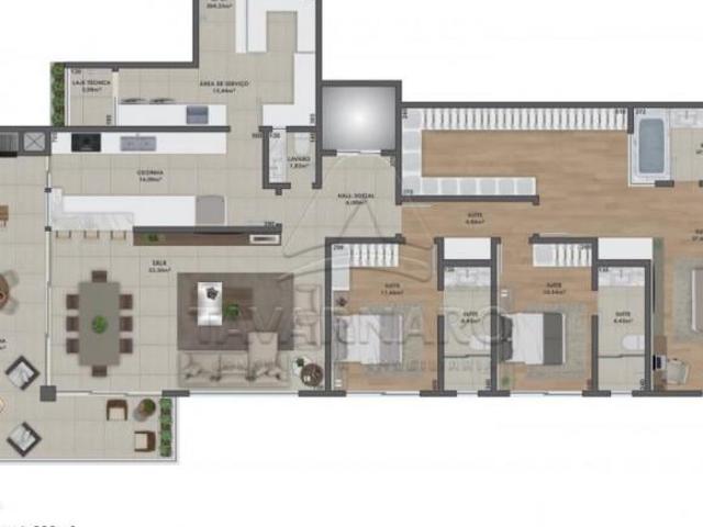 Apartamento Padrão em Ponta Grossa