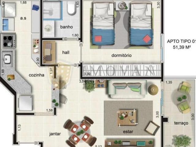 Apartamento Padrão em Ribeirão Preto
