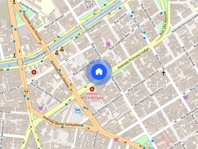 Apartamento para aluguel, 1 quarto, 1 suíte, Santana Porto Alegre/RS COD: 26025