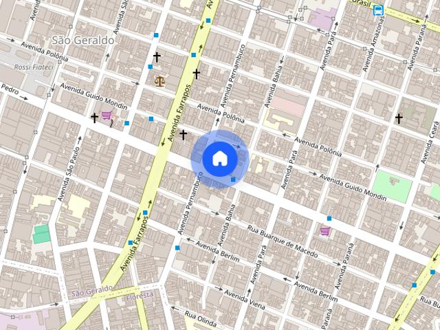 Apartamento para aluguel, 2 quartos, 1 vaga, Alto Petrópolis Porto Alegre/RS COD: 5665