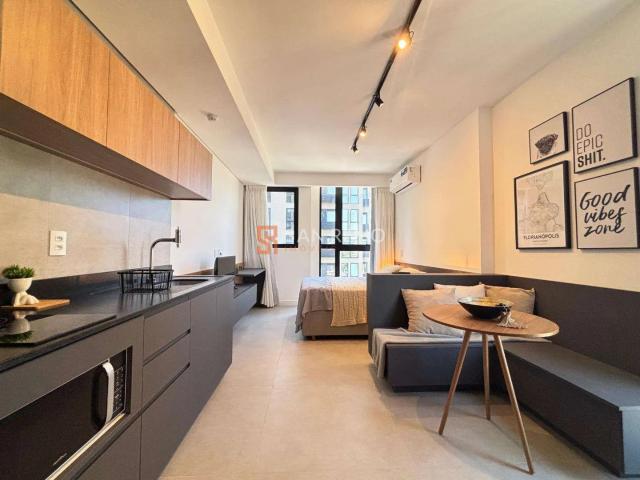 Apartamento para aluguel com 1 quarto, em Trindade com 32 m²