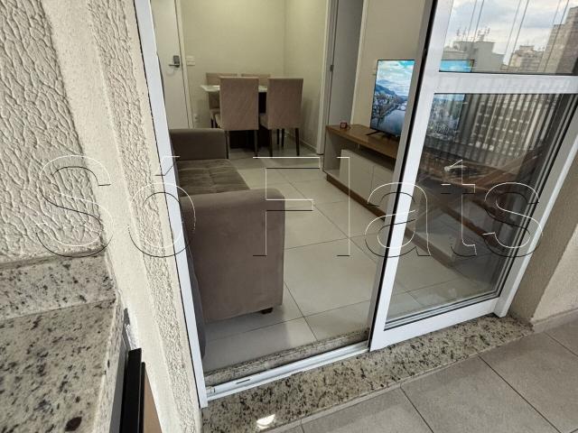 Apartamento para Aluguel com 1 quartos, 40 m² por R$ 3.700
