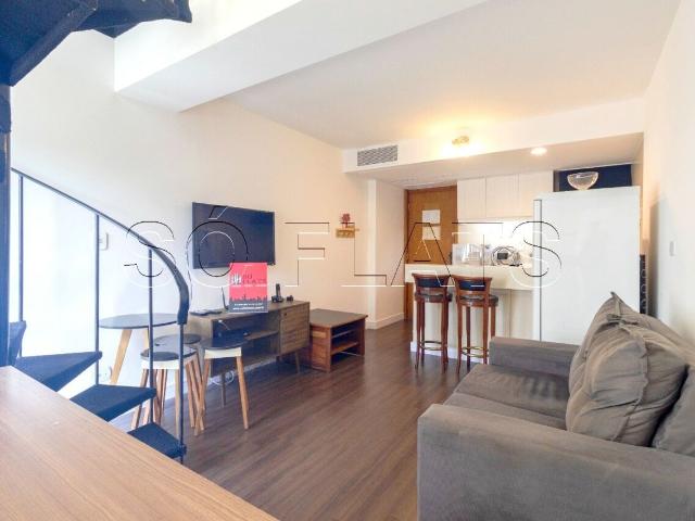 Apartamento para Aluguel com 1 quartos, 42 m² por R$ 3.830