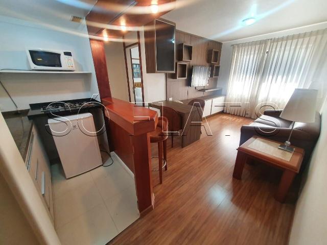 Apartamento para Aluguel com 1 quartos, 45 m² por R$ 4.700