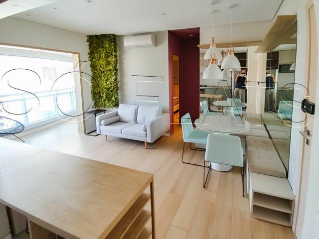 Apartamento para Aluguel com 1 quartos, 48 m² por R$ 4.041