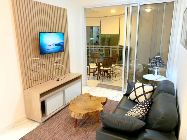 Apartamento para Aluguel com 1 quartos, 53 m² por R$ 2.400