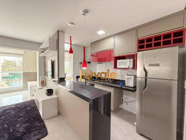 Apartamento para Aluguel com 1 quartos, 57 m² por R$ 5.000