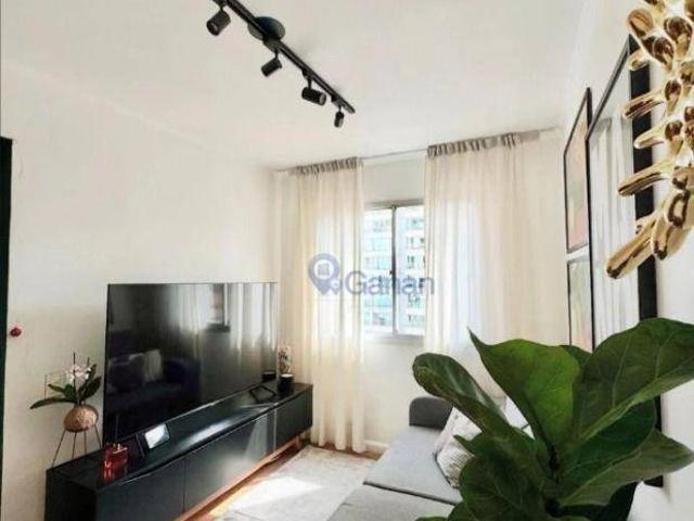 Apartamento para Aluguel com 1 quartos, 55 m² por R$ 3.800