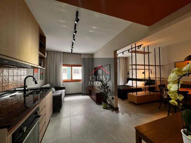 Apartamento para Aluguel com 1 quartos, 69 m² por R$ 4.500