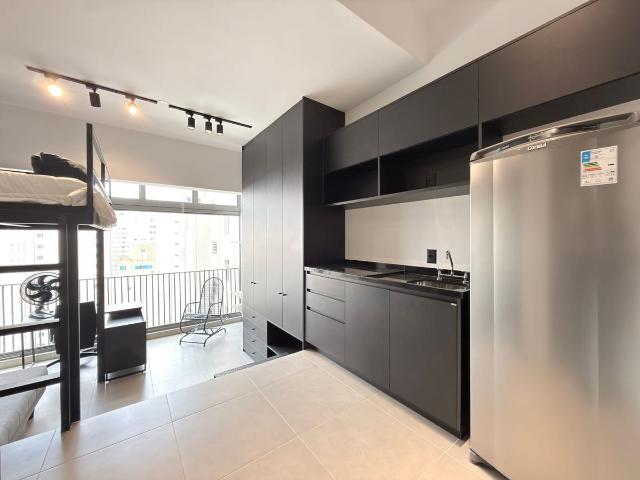 Apartamento para Aluguel com 1 quartos, 24 m² por R$ 3.100
