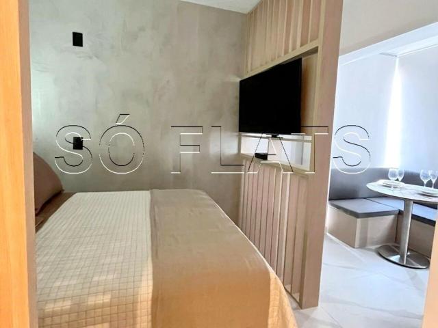 Apartamento para Aluguel com 1 quartos, 24 m² por R$ 3.300