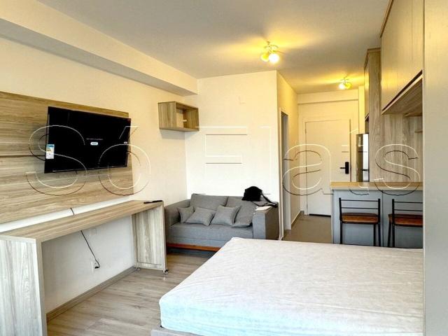 Apartamento para Aluguel com 1 quartos, 25 m² por R$ 3.837