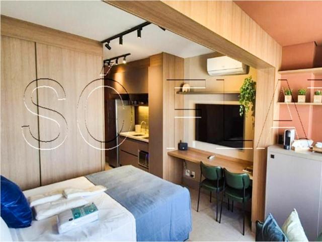 Apartamento para Aluguel com 1 quartos, 25 m² por R$ 4.125