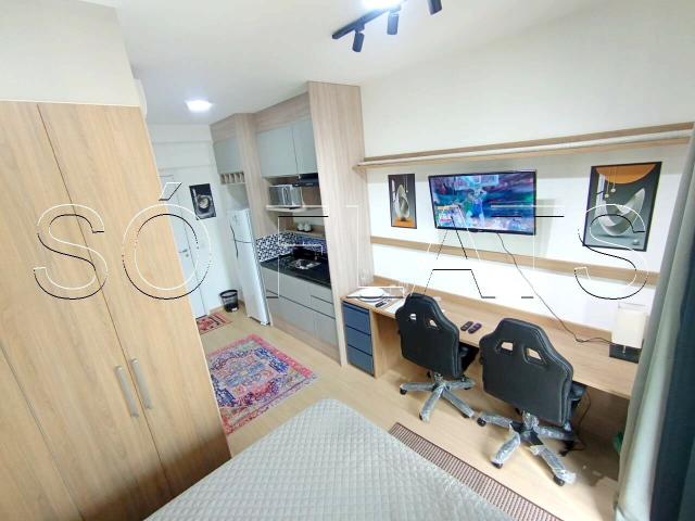 Apartamento para Aluguel com 1 quartos, 25 m² por R$ 4.200