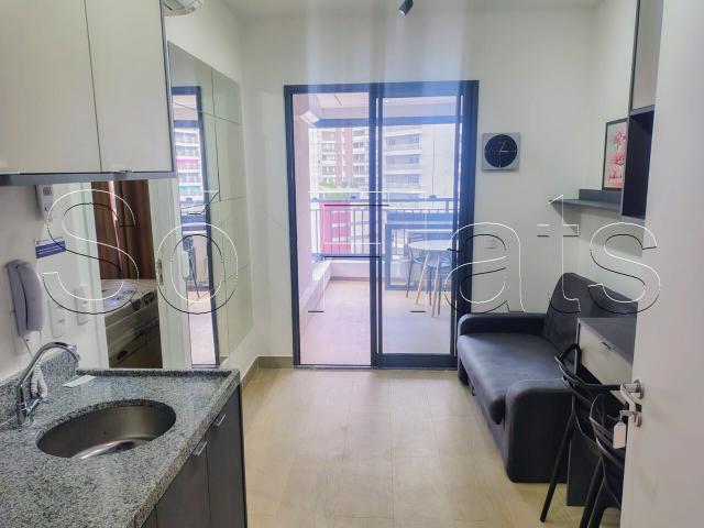 Apartamento para Aluguel com 1 quartos, 25 m² por R$ 4.399